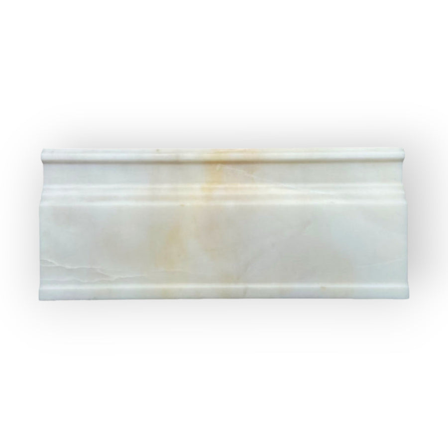Calacatta Amber Honed Baseboard Skirting Board 130x305x20mm ...