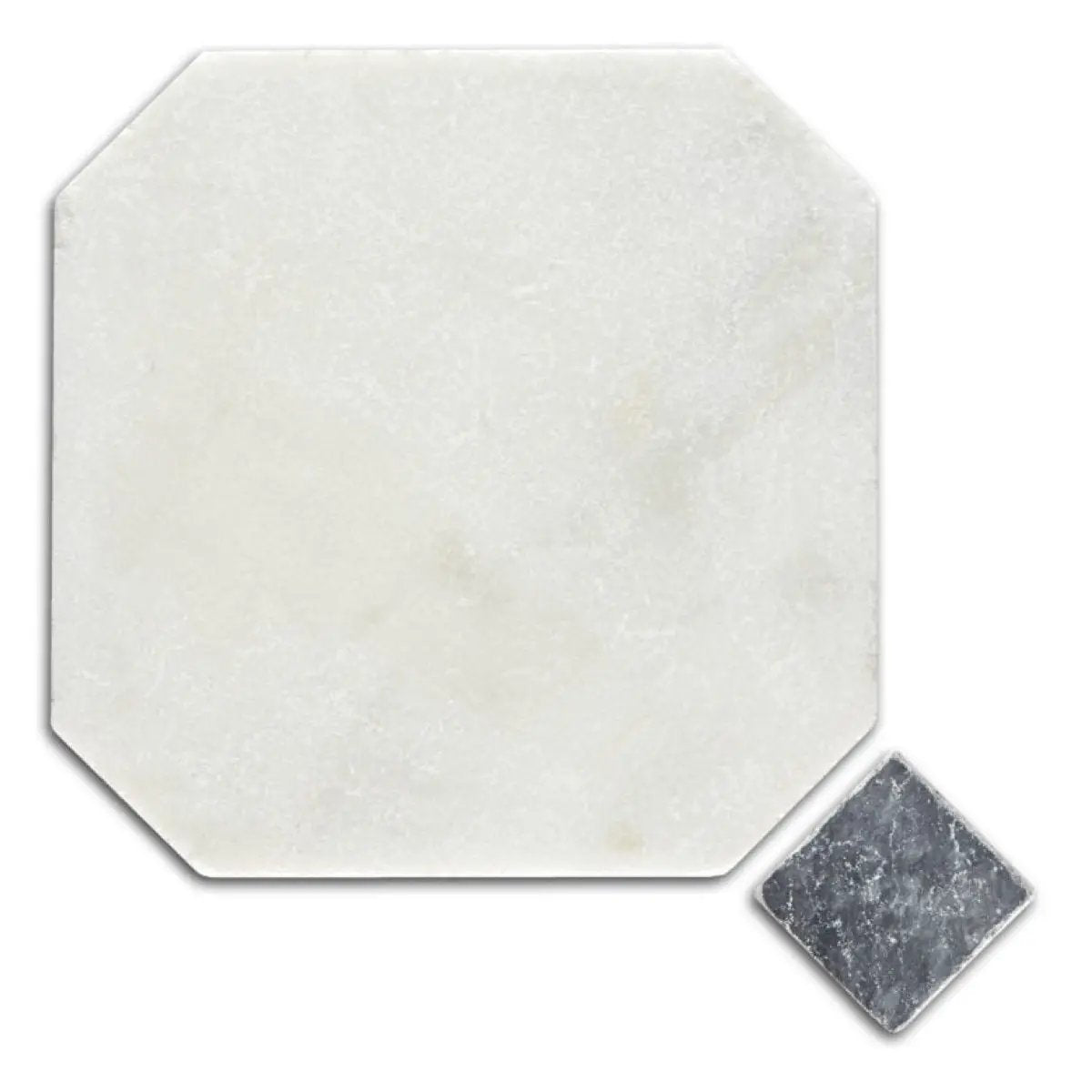 Calacatta Octagon Marble Tiles 406x406mm | Natural Marble ...