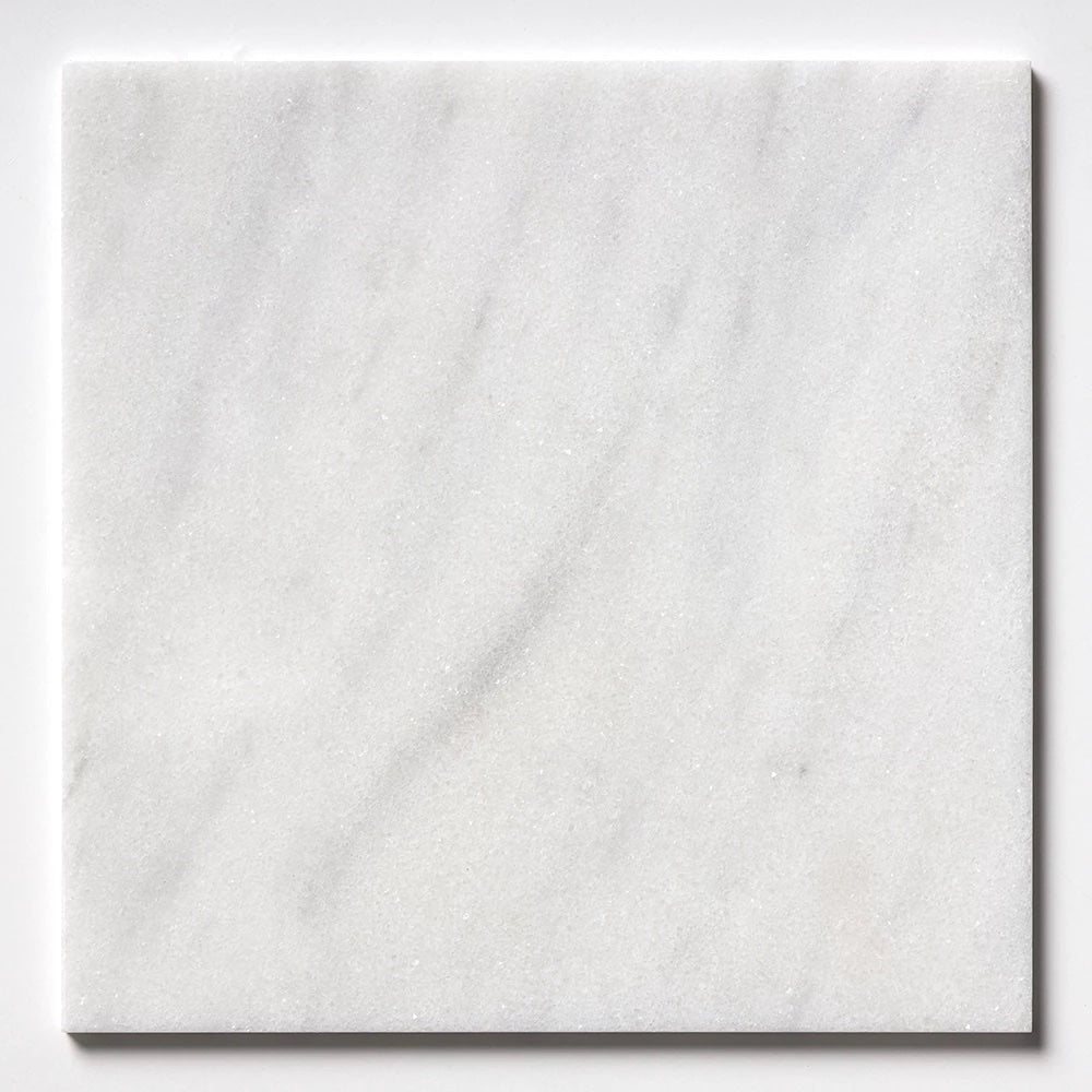 Carrara T Honed Marble Tiles - intmarble.com