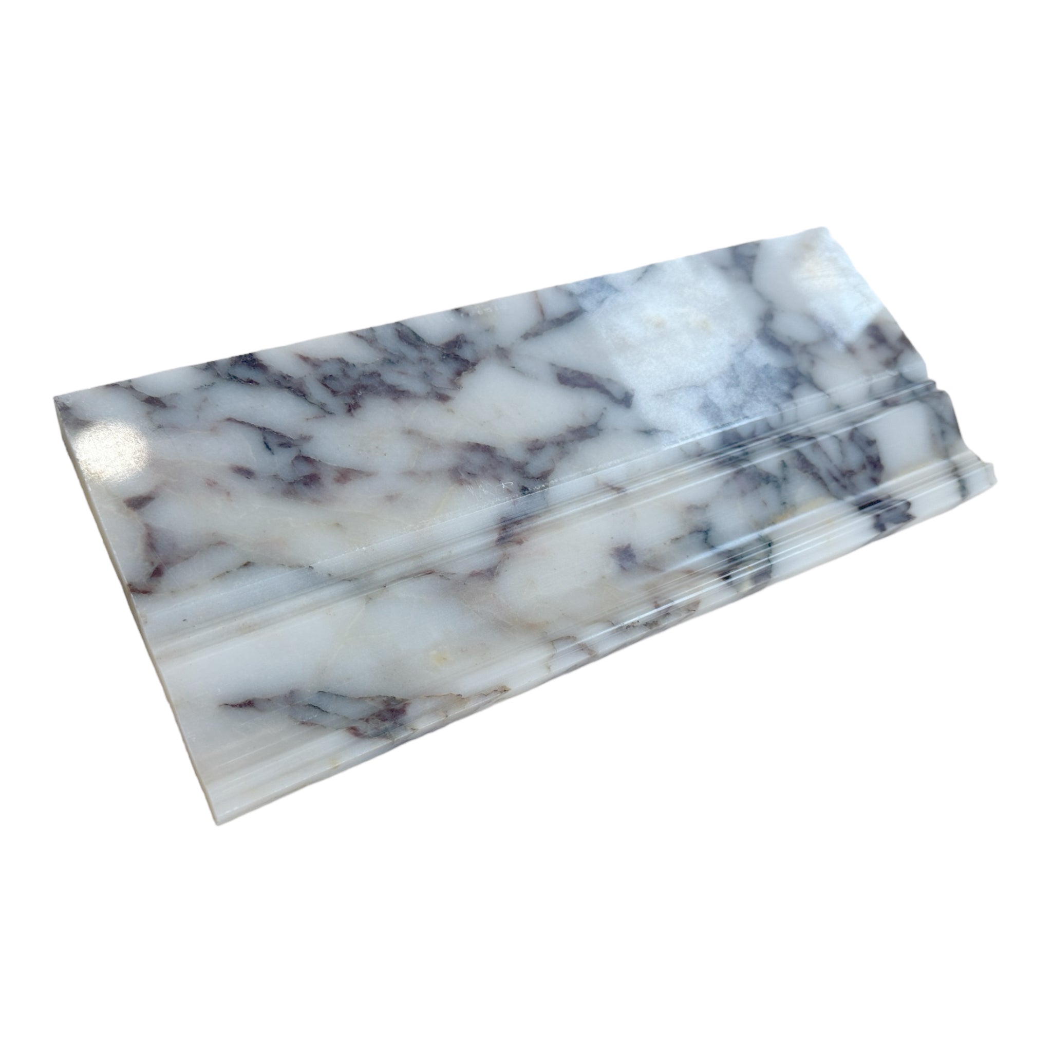 Violetta Polished Marble Skirting Board 130x305x20mm – Elegant Home ...