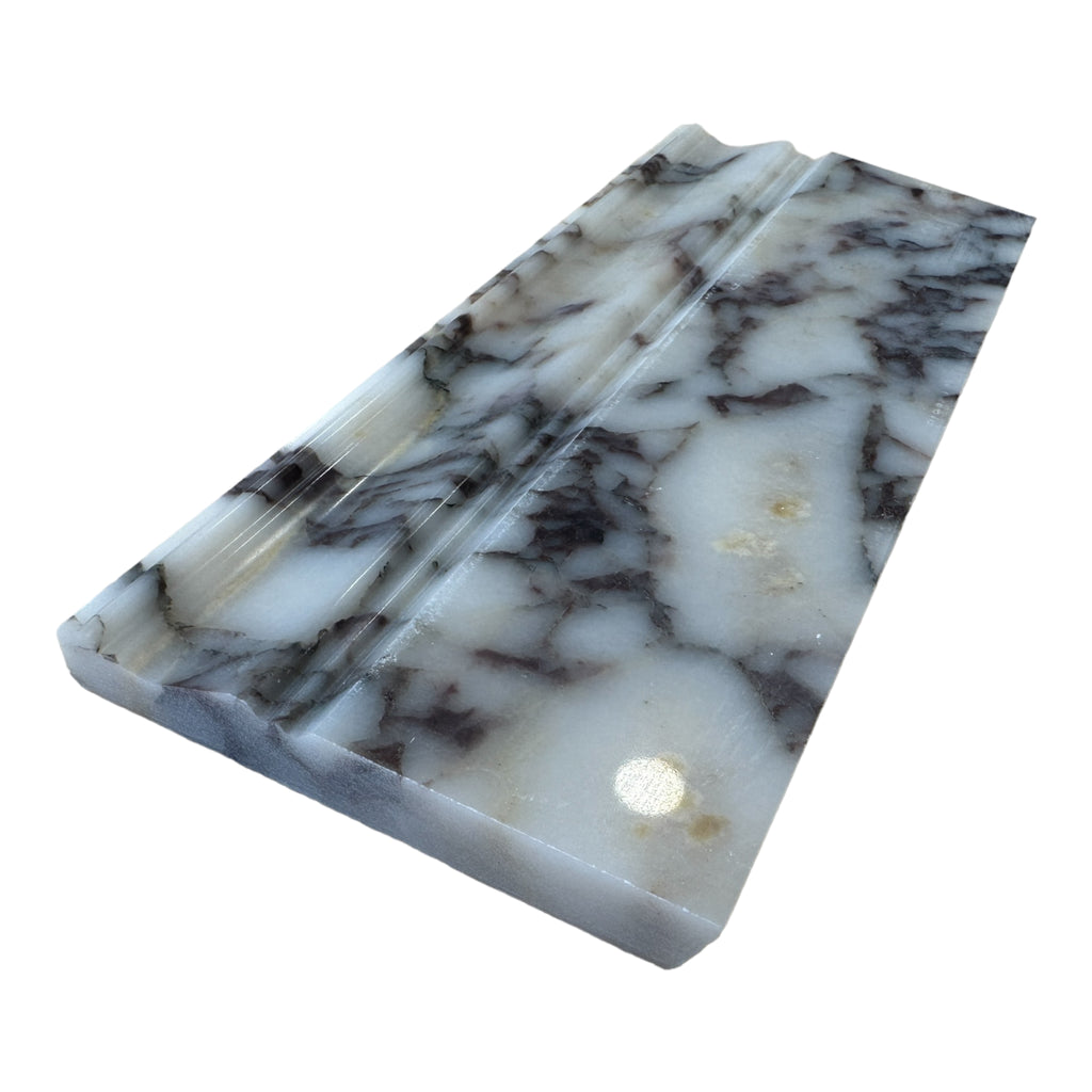 Violetta Polished Marble Skirting Board 130x305x20mm – Elegant Home ...