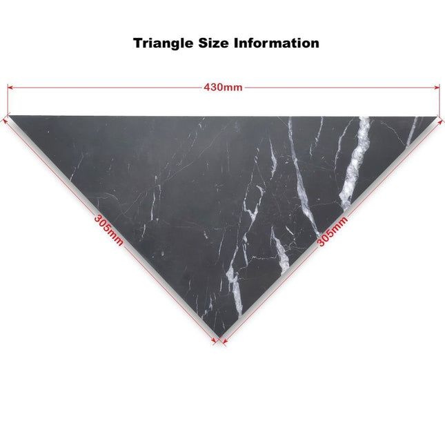 Triangle Marble Tiles - Honed Chequerboard | Fitz Collection ...