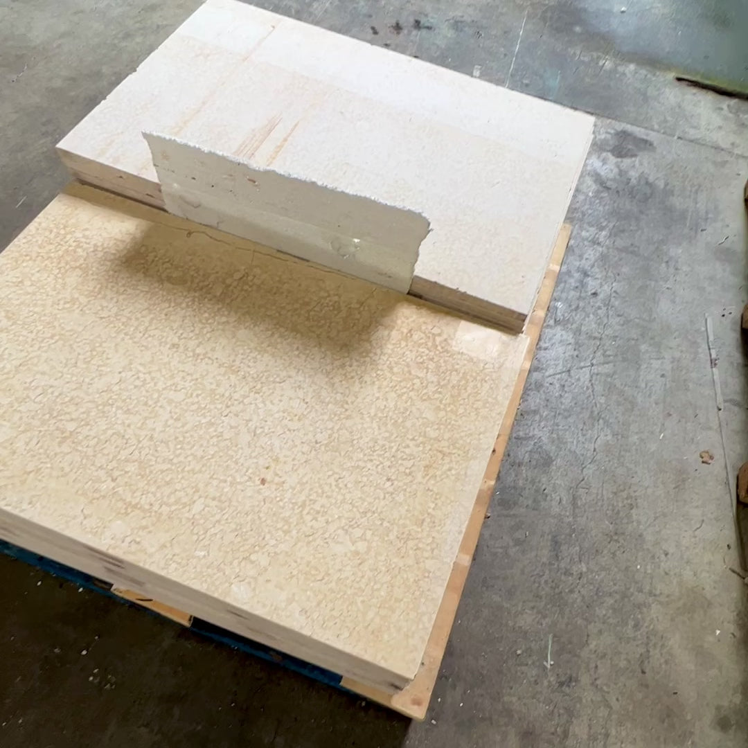 Jura Limestone Semi Polished Marble Tile 600x900 - 20-22mm – intmarble